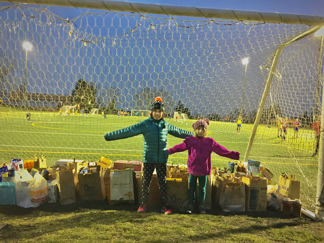 Highline Premier Football Club "fills the goal" with food and more ...